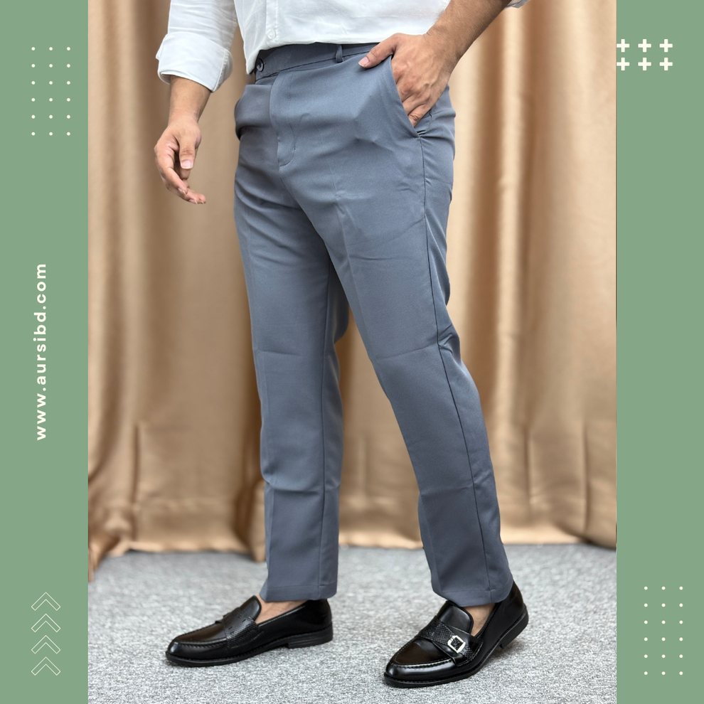 Men's Formal Pant (Dash Ash) – AURSI